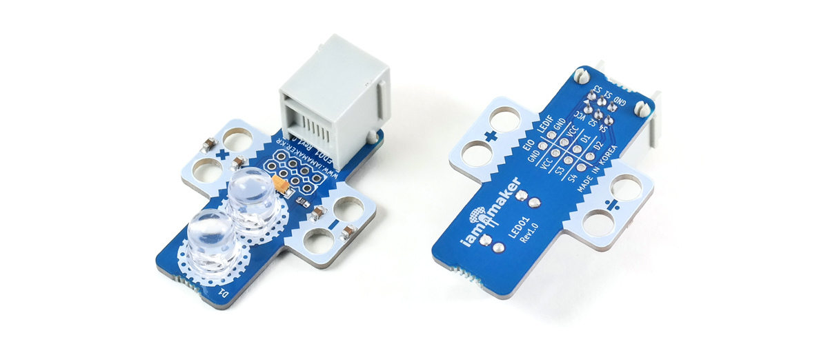 BrickBoard LED01 – 나는 메이커다! (iamamaker.kr)